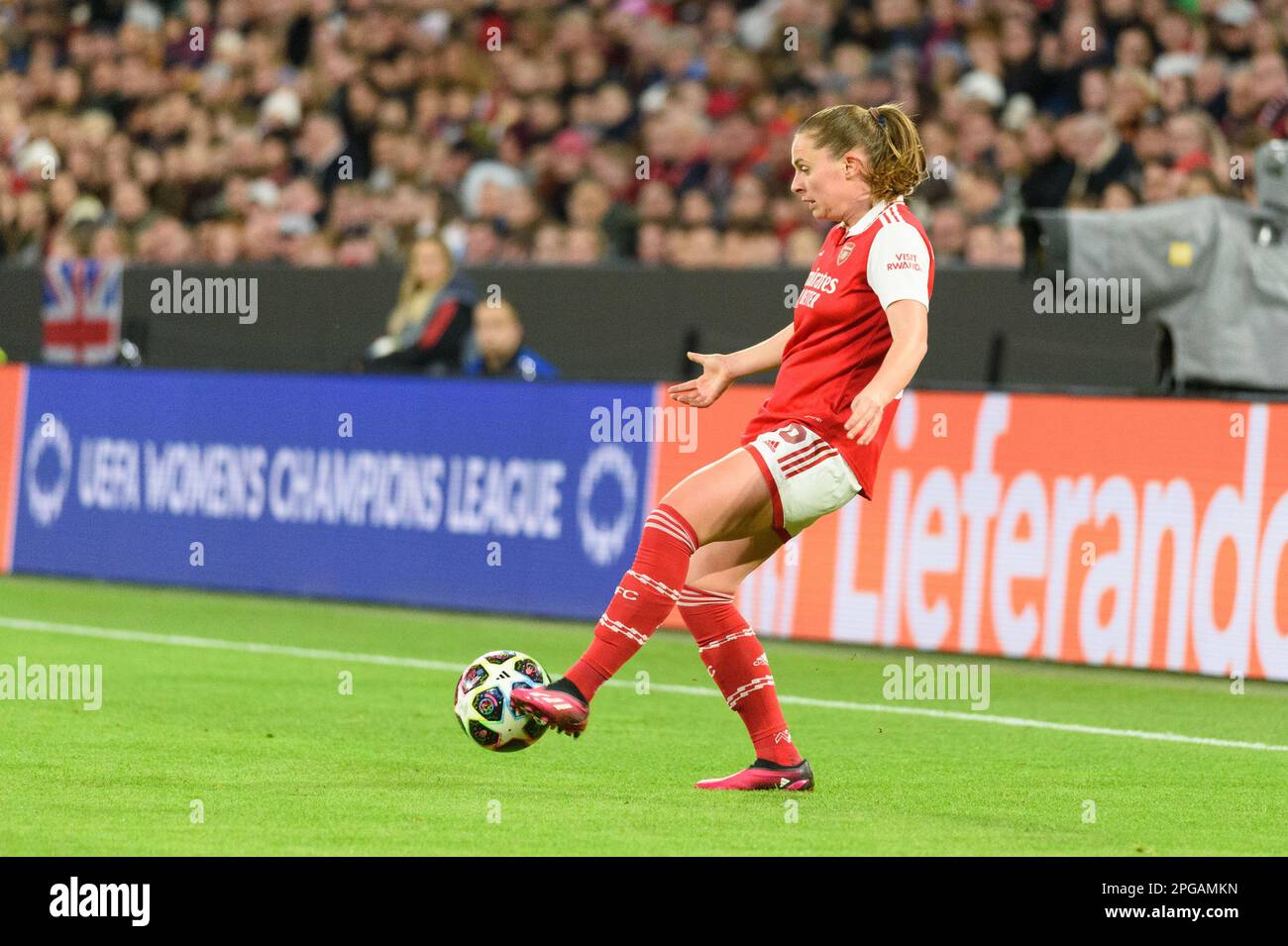 Munich, Germany, MAR 21th 2023: Noelle Maritz (16 Arsenal FC) during ...