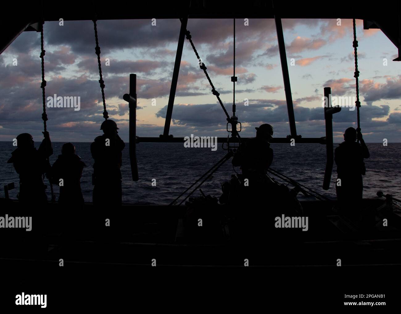 Sailors assigned to the first-in-class aircraft carrier USS Gerald R ...