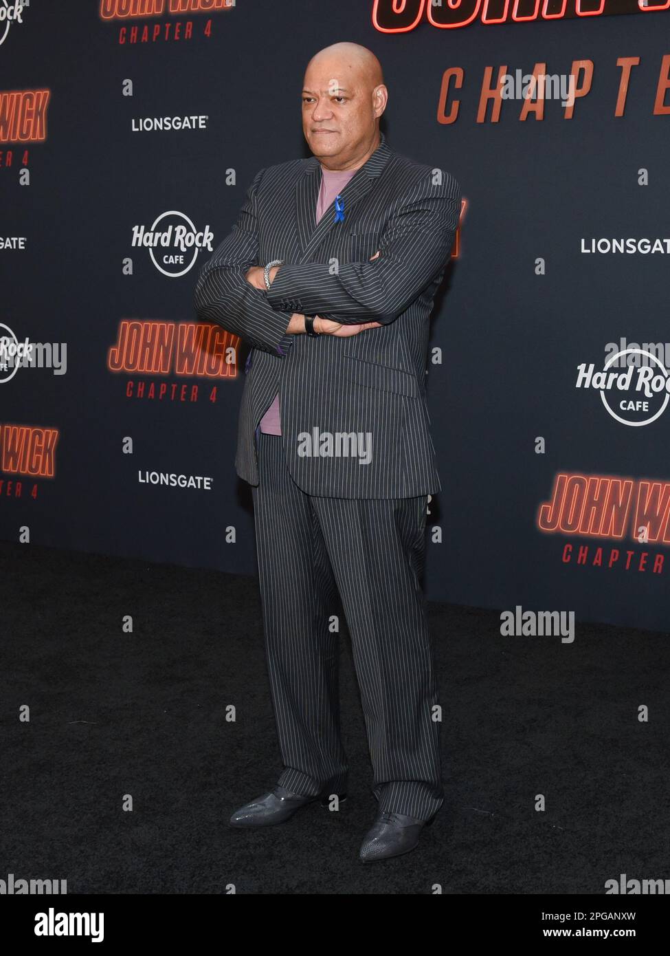 Hollywood, California, USA. 20th Mar, 2023. Laurence Fishburne. Los ...