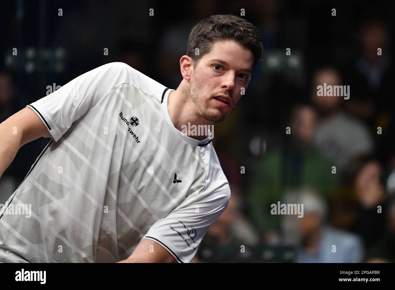 London, UK on 21 March 2023. Raphael Kandra (Germany) competing in the ...