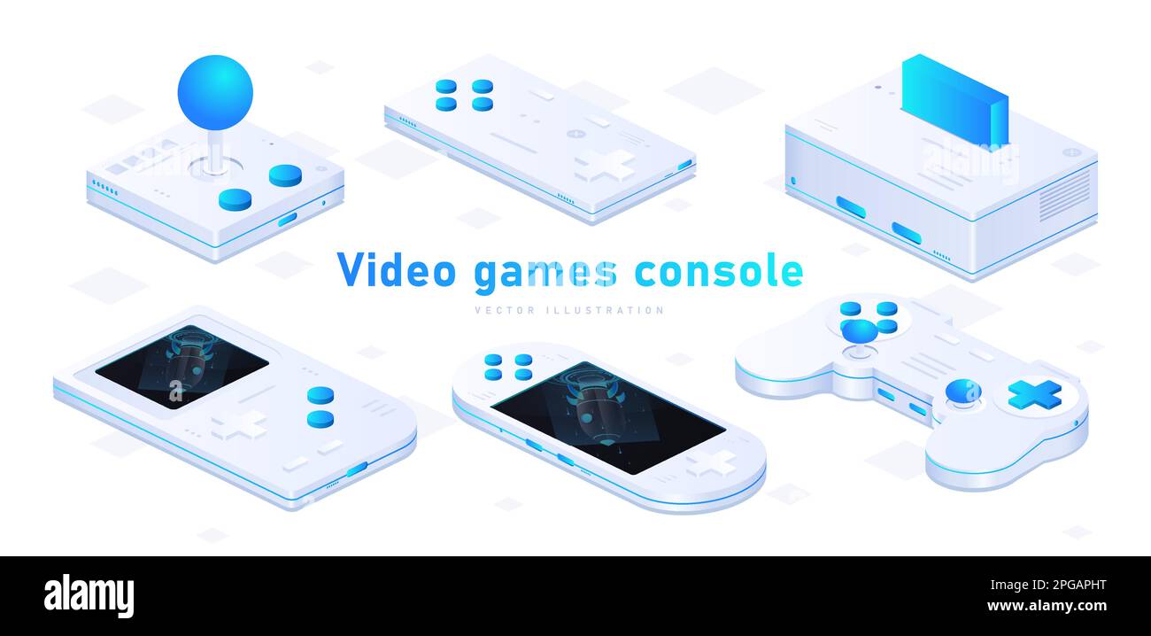 Video games banner control hi-res stock photography and images - Alamy