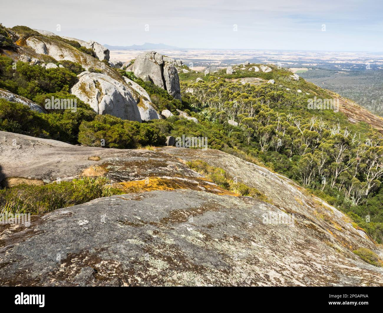 The Devils Slide,Porongurup National Park, Western Australia. The ...