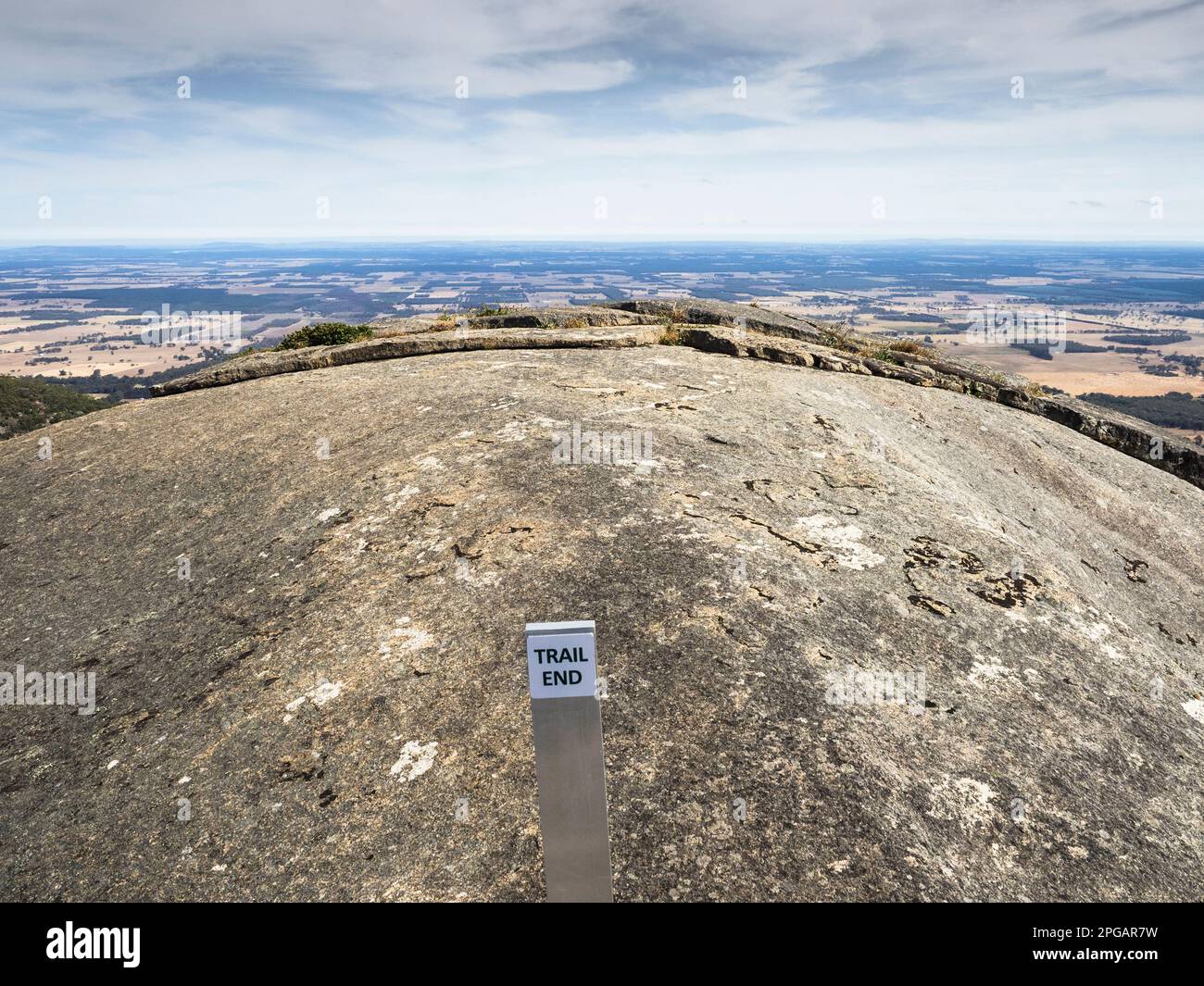 The top of the Devils Slide, Porongurup National Park, Western ...