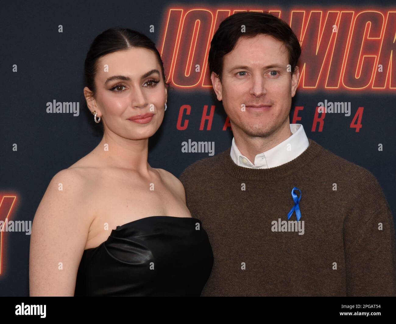 Hollywood, California, USA. 20th Mar, 2023. Sophie Simmon and James ...
