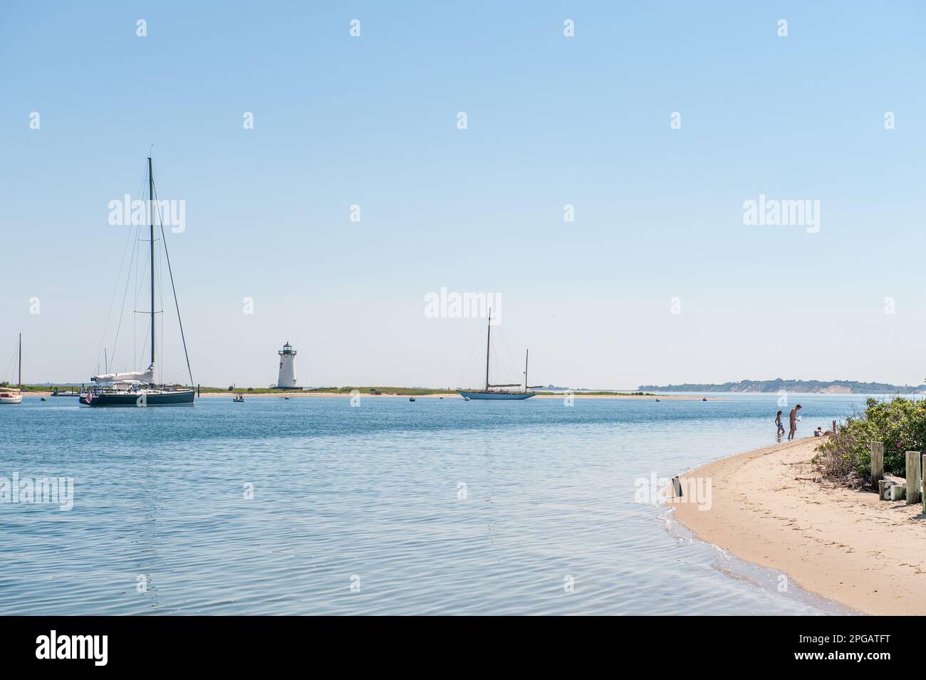 Chappaquiddick lighthouse hi-res stock photography and images - Alamy