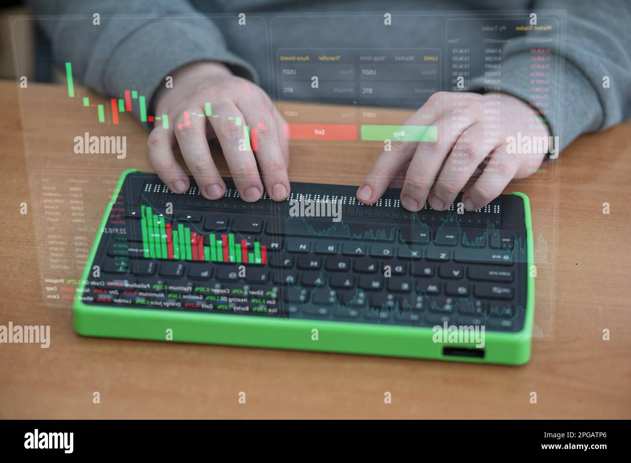 Braille computer terminal hi-res stock photography and images - Alamy