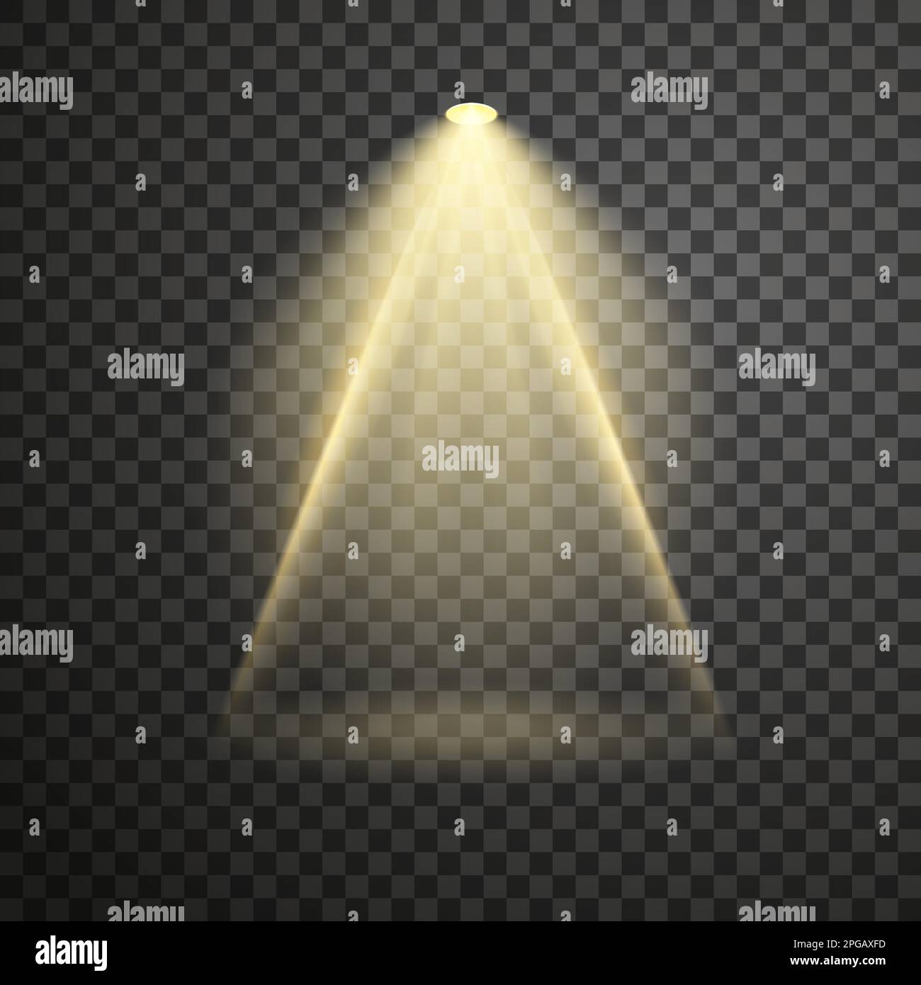Transparent Stage Spot Lights Spot Light Beams Projection On Stage