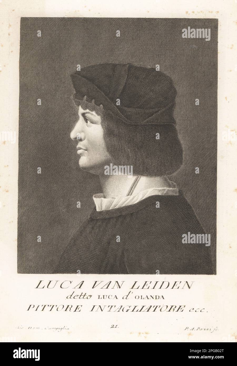 Lucas van Leyden, or Lucas Hugensz or Lucas Jacobsz, Dutch painter and ...