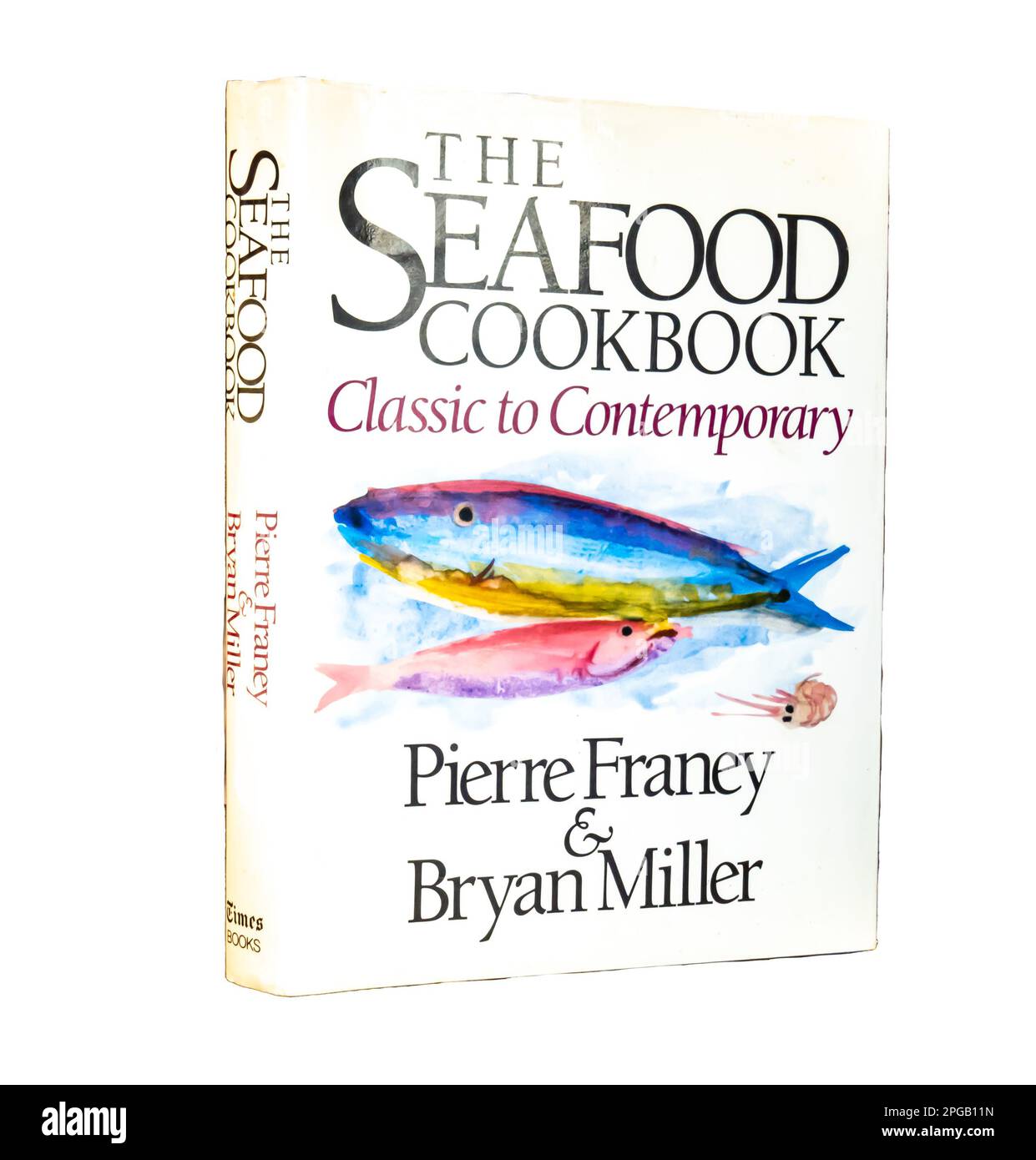 The seafood cookbook Book by Pierre Franey 1975 Stock Photo - Alamy