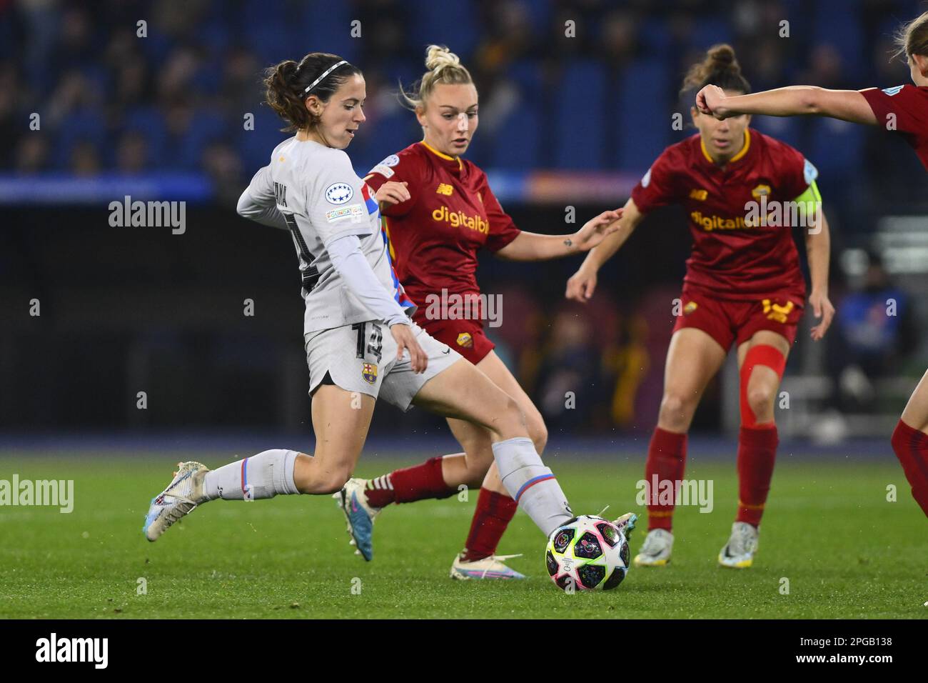 Catalina Coll of FC Barcelona during the Quarter-finals, 1st leg UEFA ...
