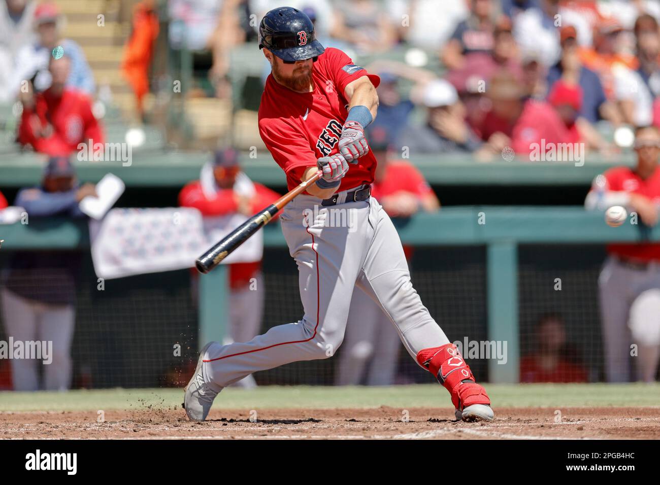 Sarasota FL USA; Boston Red Sox second baseman Christian Arroyo (39 ...