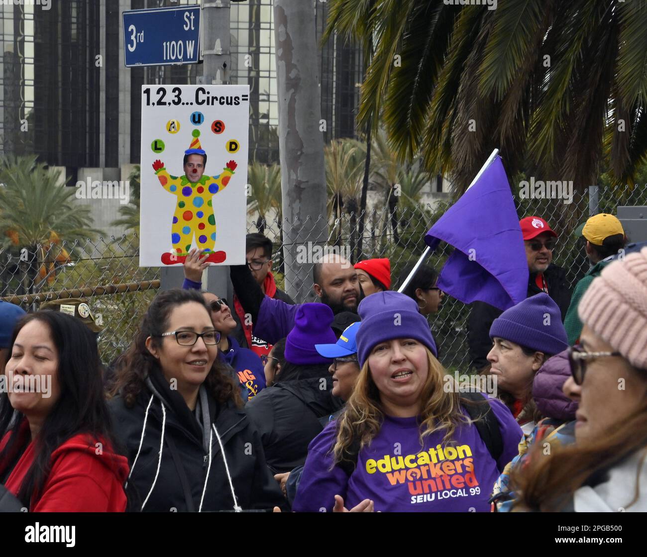 Los Angeles, US, , March 21, 2023, The nation's second-largest school ...