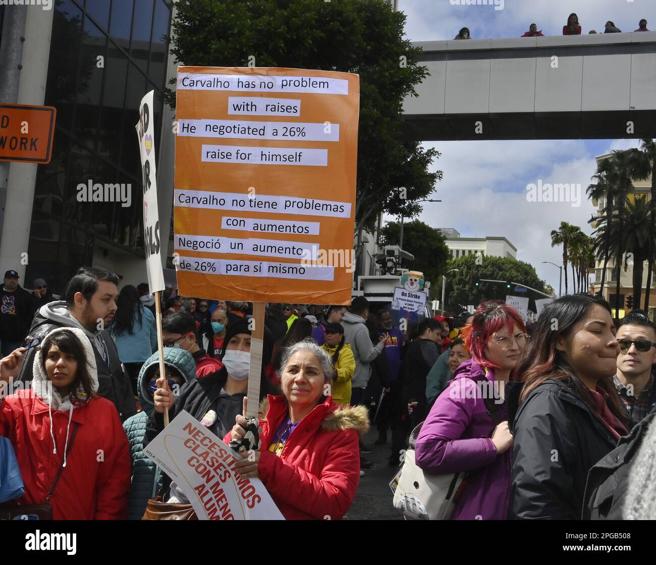 Los Angeles, US, , March 21, 2023, The nation's second-largest school ...