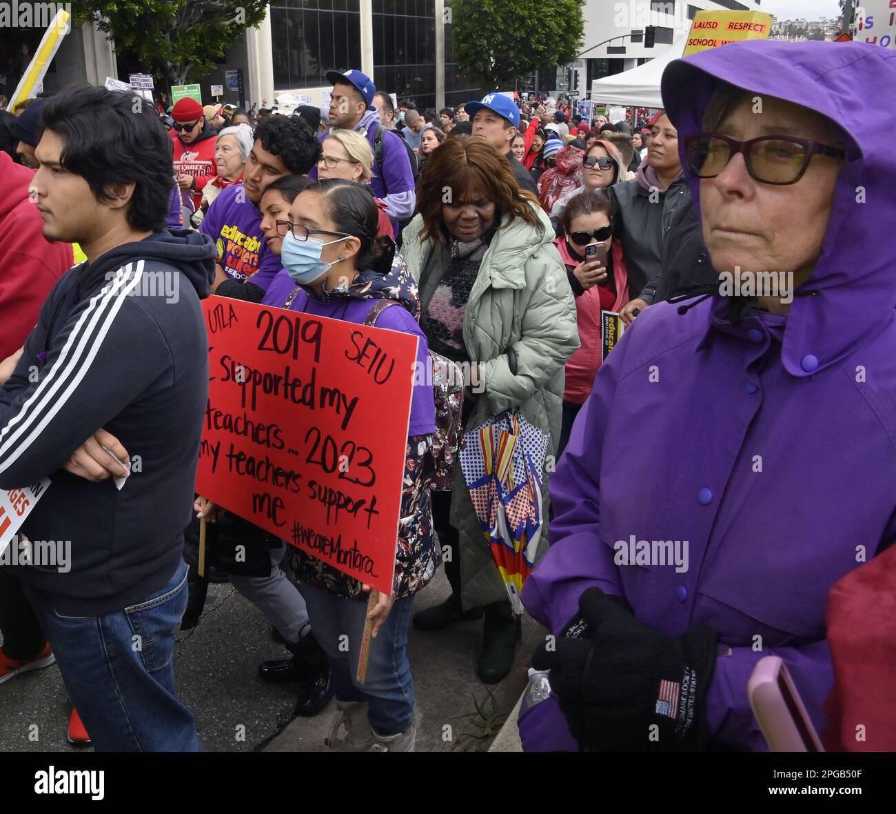 Los Angeles, US, , March 21, 2023, The nation's second-largest school ...