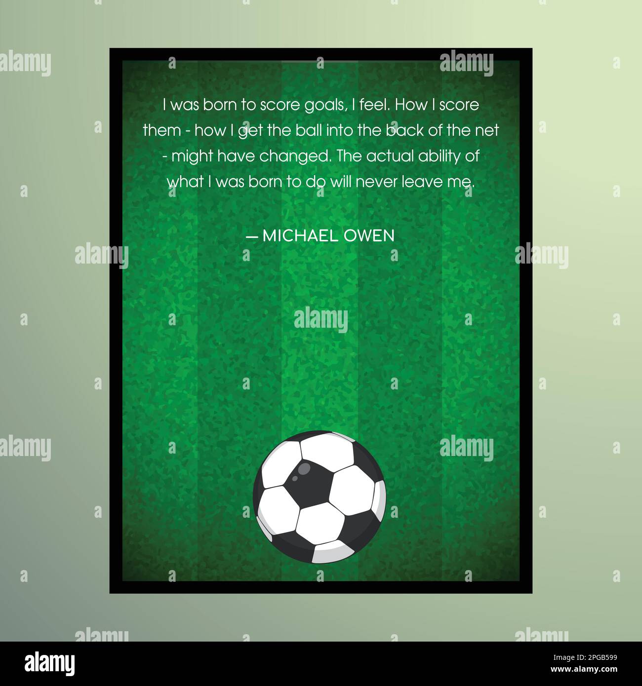 Michael owen illustration hi-res stock photography and images - Alamy