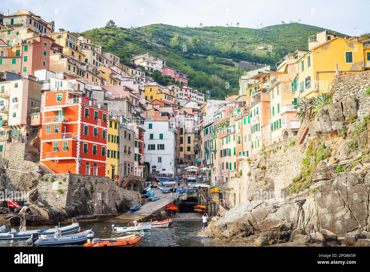 In Cinque Terre area, Rio Maggiore is one of the most beautiful town ...