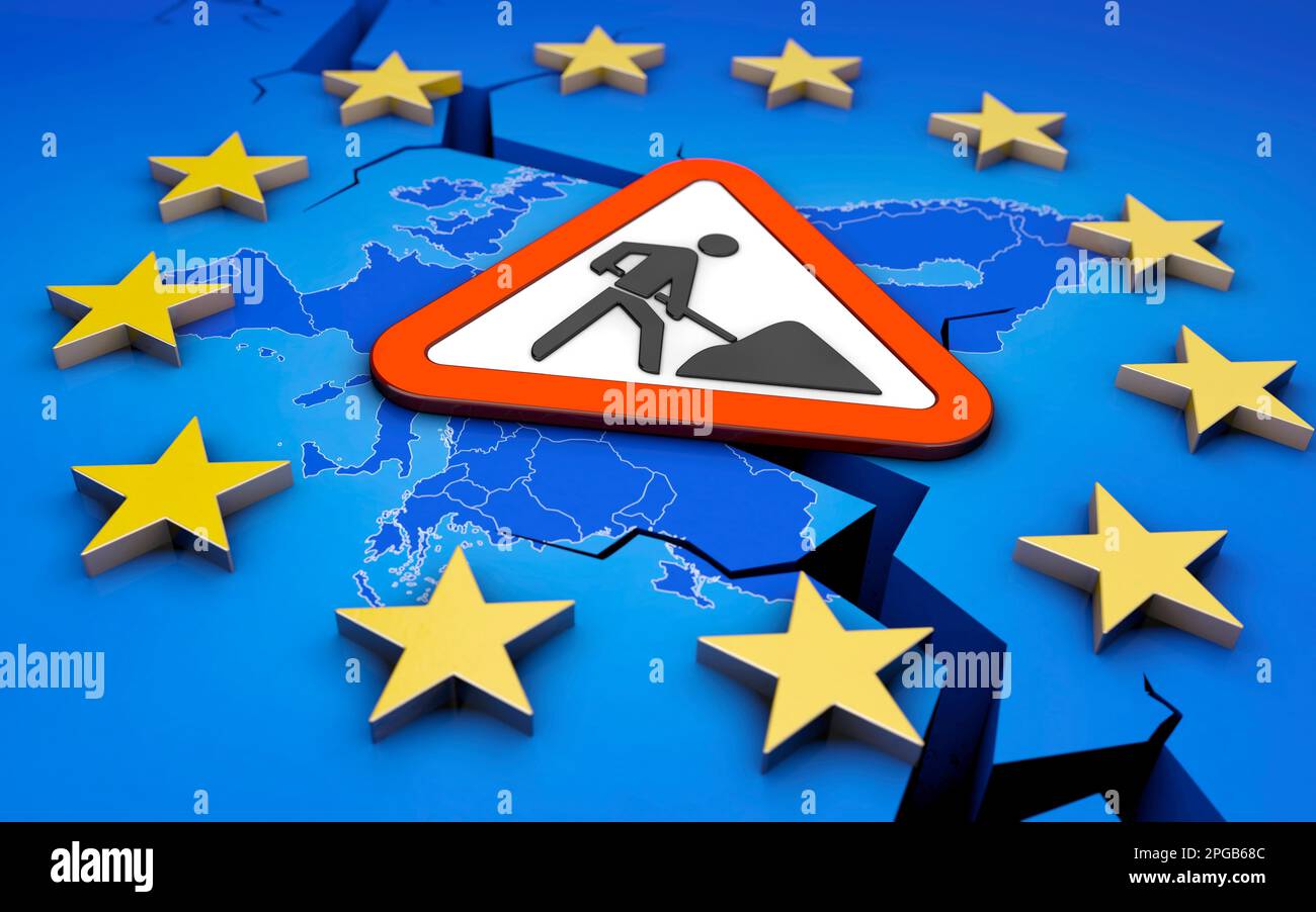 Construction site Europe Stock Photo - Alamy