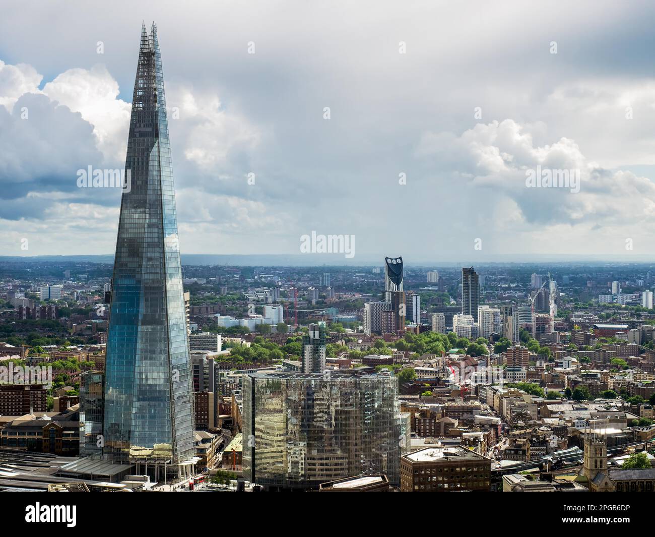 View of the Shard Building in London Stock Photo - Alamy