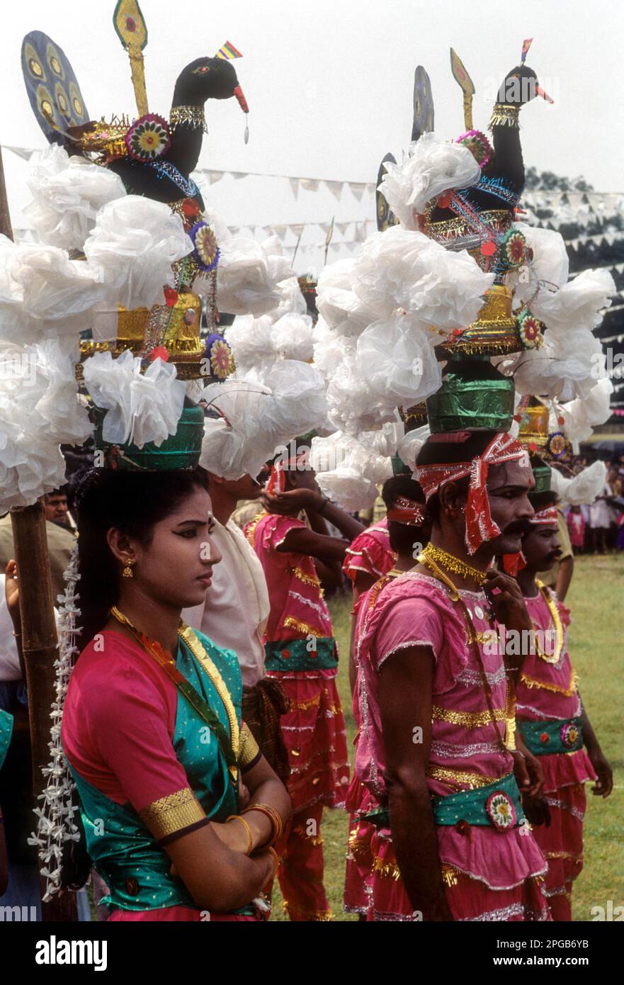 Karagam dance performance in Atham festival at Thrippunithura near ...