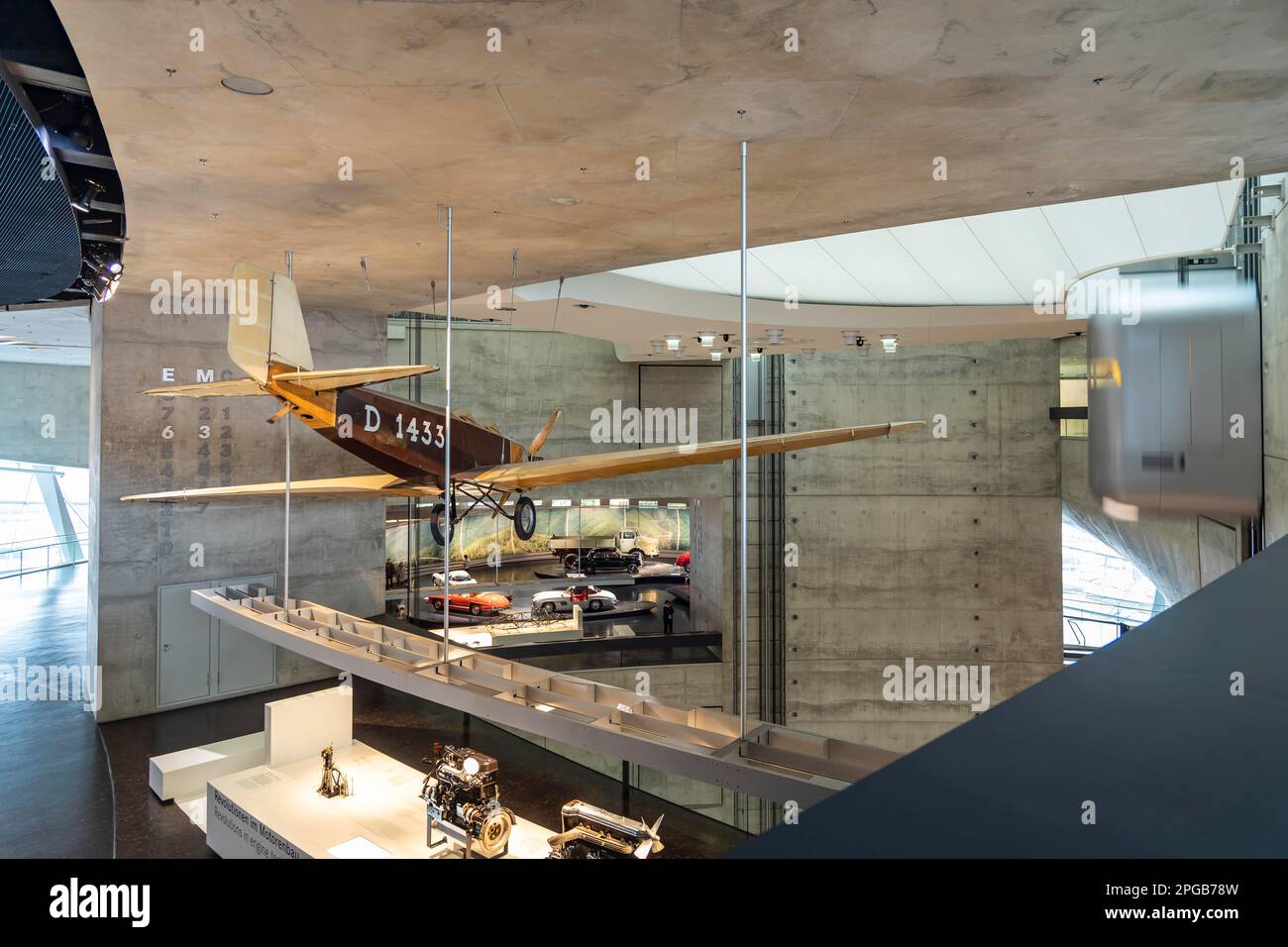 Klemm-Daimler light aircraft L20 (1928), Mercedes Museum, Stuttgarts ...