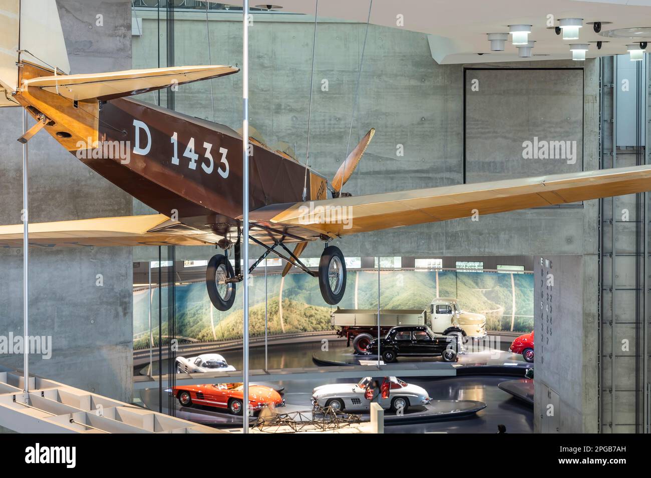 Klemm-Daimler light aircraft L20 (1928), Mercedes Museum, Stuttgarts ...
