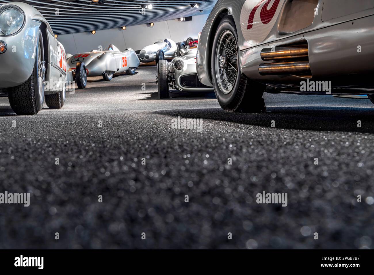 Silver Arrows - Races and Records. Mercedes Museum, Stuttgarts most ...