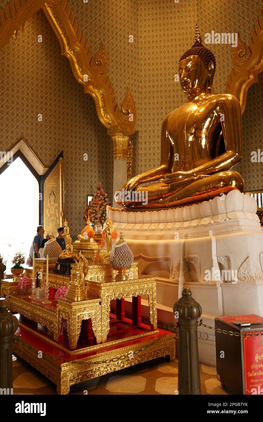 Golden Buddha, Phra Phuttha Maha Suwan Patimakon, Wat Traimit, Wat ...