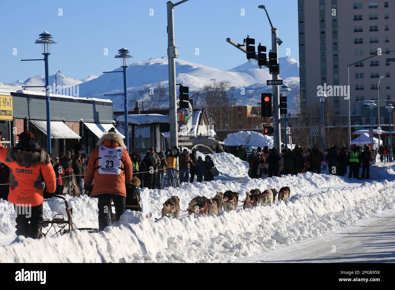 Iditarod 2023 hi-res stock photography and images - Alamy