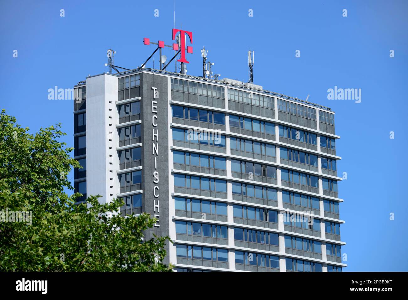 Telefunken high-rise, Ernst-Reuter-Platz, Charlottenburg, Berlin ...