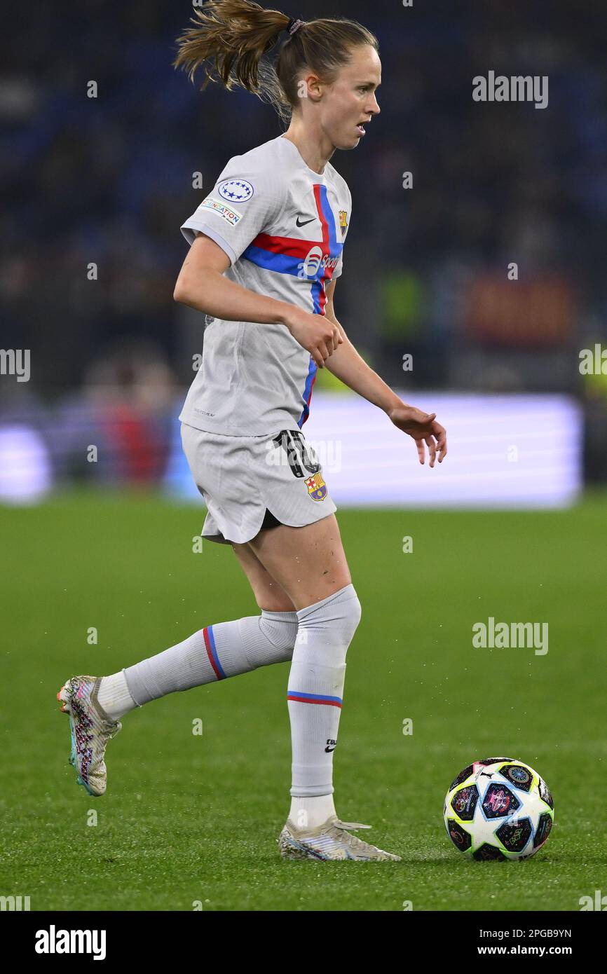 Caroline Graham Hansen of FC Barcelona during the Quarter-finals, 1st ...