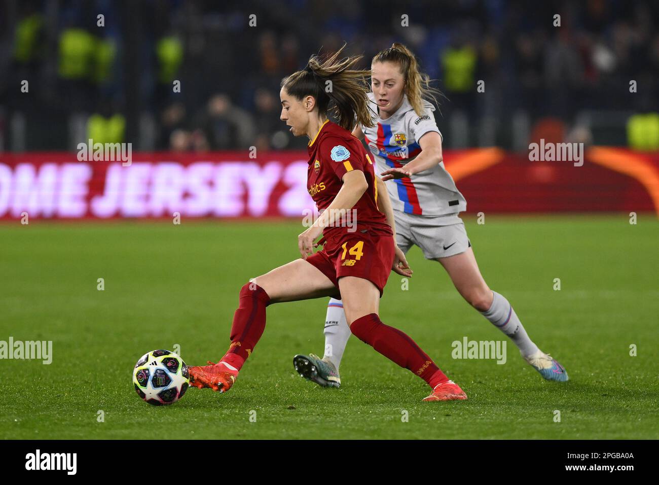 Vicky Losada of AS Roma Women during the Quarter-finals, 1st leg UEFA ...