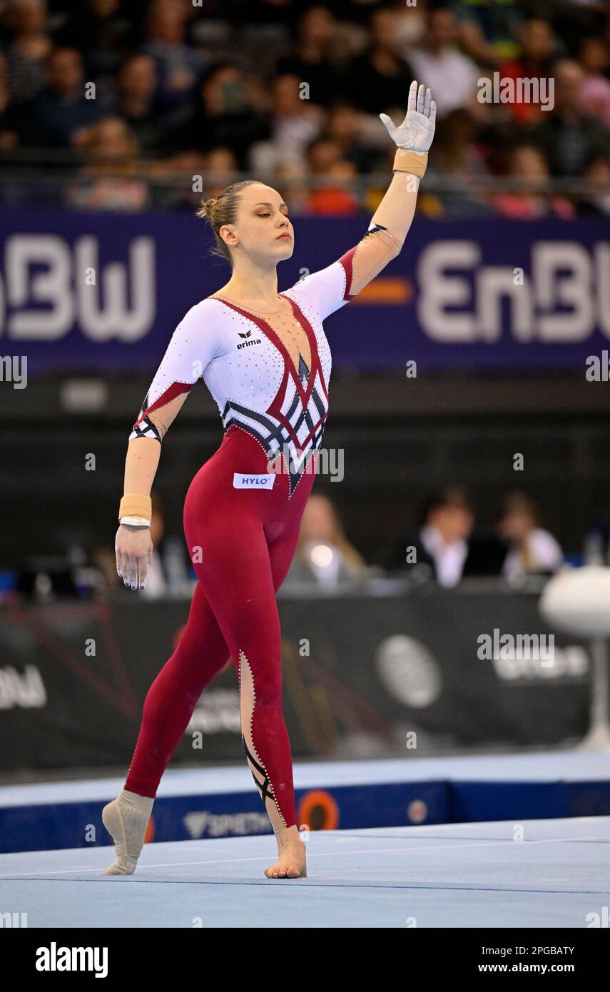 Sarah Voss (GER) Floor, EnBW DTB Cup, Artistic Gymnastics, Gymnastics ...