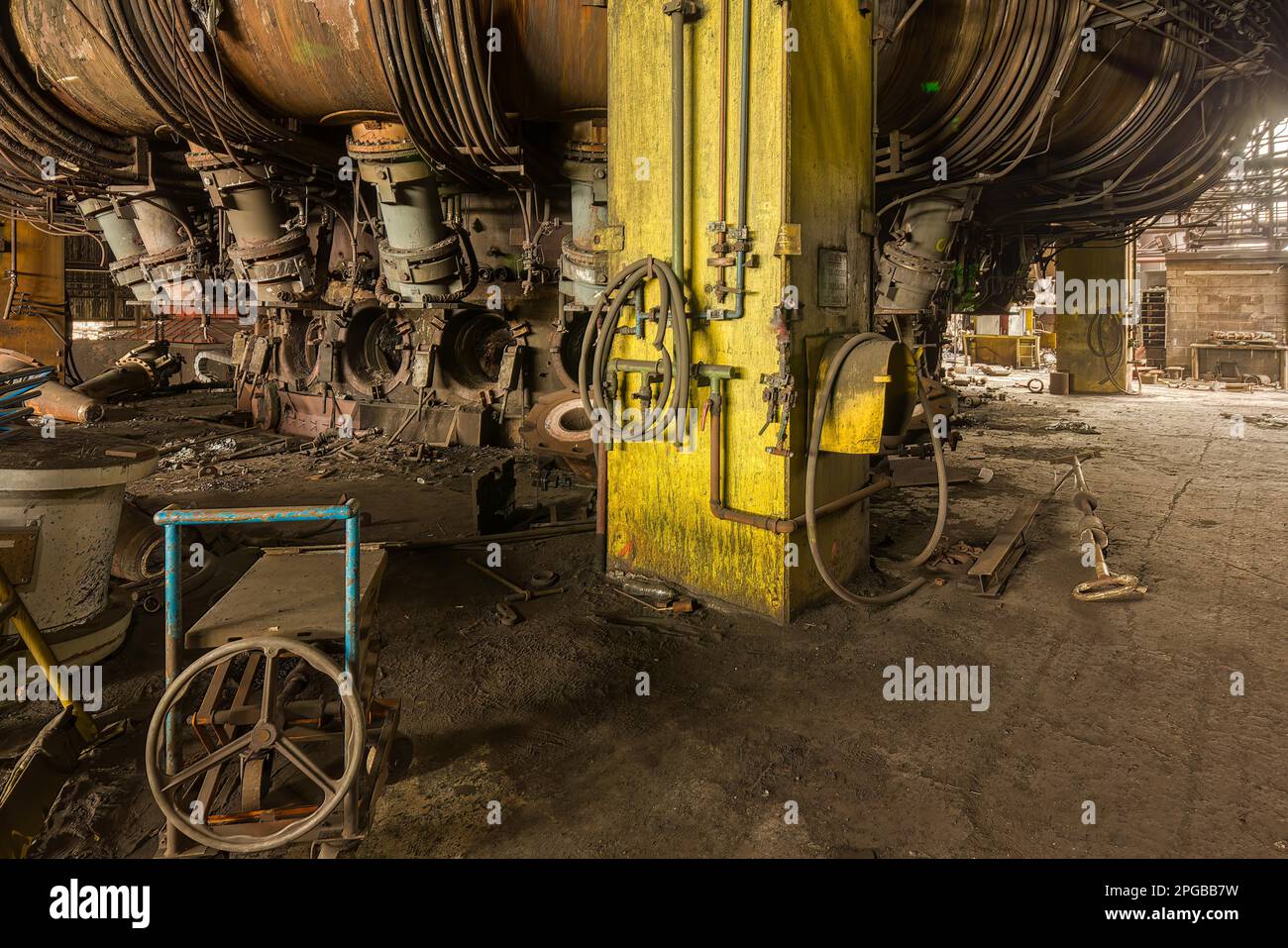 Blast furnace, Haut Fourneau B, Liege, Belgium Stock Photo - Alamy