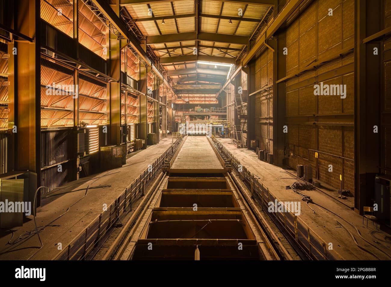 Hall, Haut Fourneau B, Liege, Belgium Stock Photo - Alamy