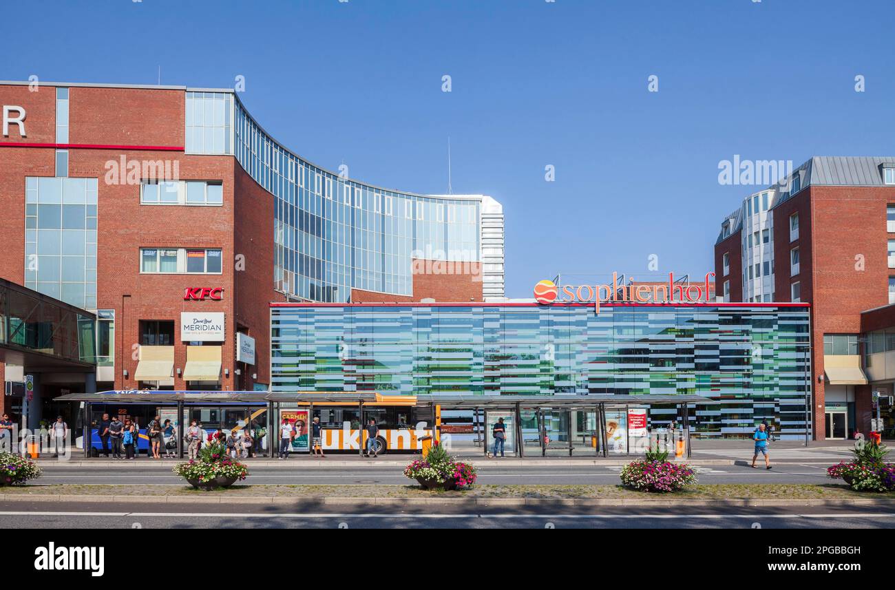 Shopping mall sophienhof kiel schleswig holstein hi-res stock ...