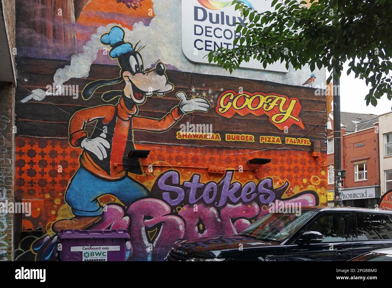 Goofy, Street Art, Bristol, England, Great Britain Stock Photo - Alamy
