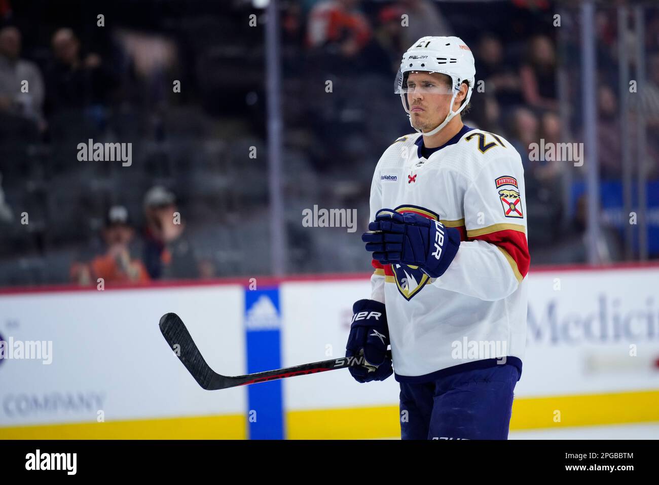 Florida Panthers' Nick Cousins plays during an NHL hockey game, Tuesday ...