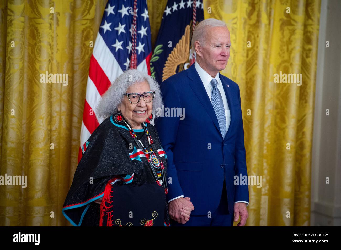United States President Joe Biden presents the Arts and Humanities ...
