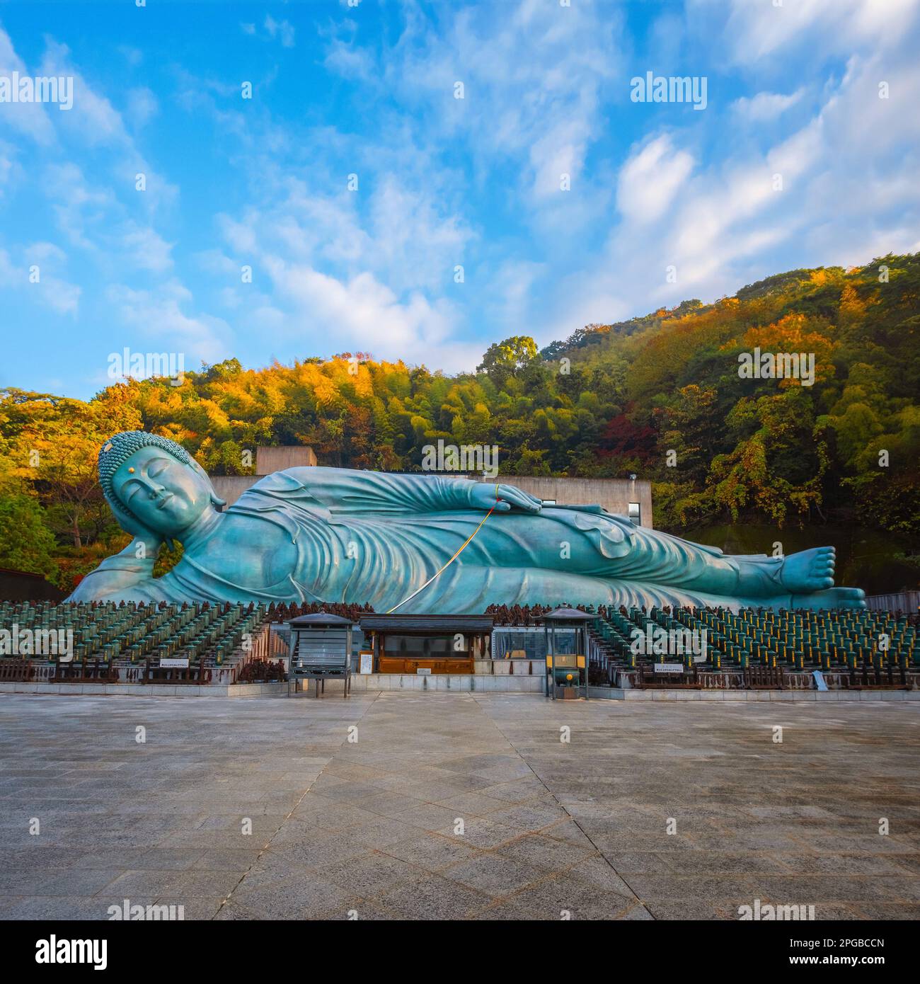 Fukuoka, Japan - Nov 21 2022: Nanzoin Temple in Fukuoka is home to a ...