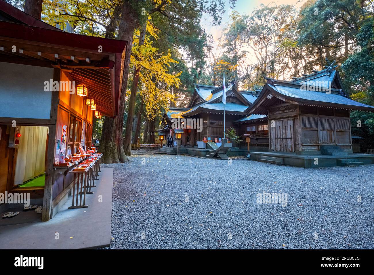 Miyazaki, Japan - Nov 24 2022: Takachiho Shrine founded over 1,900 year ...