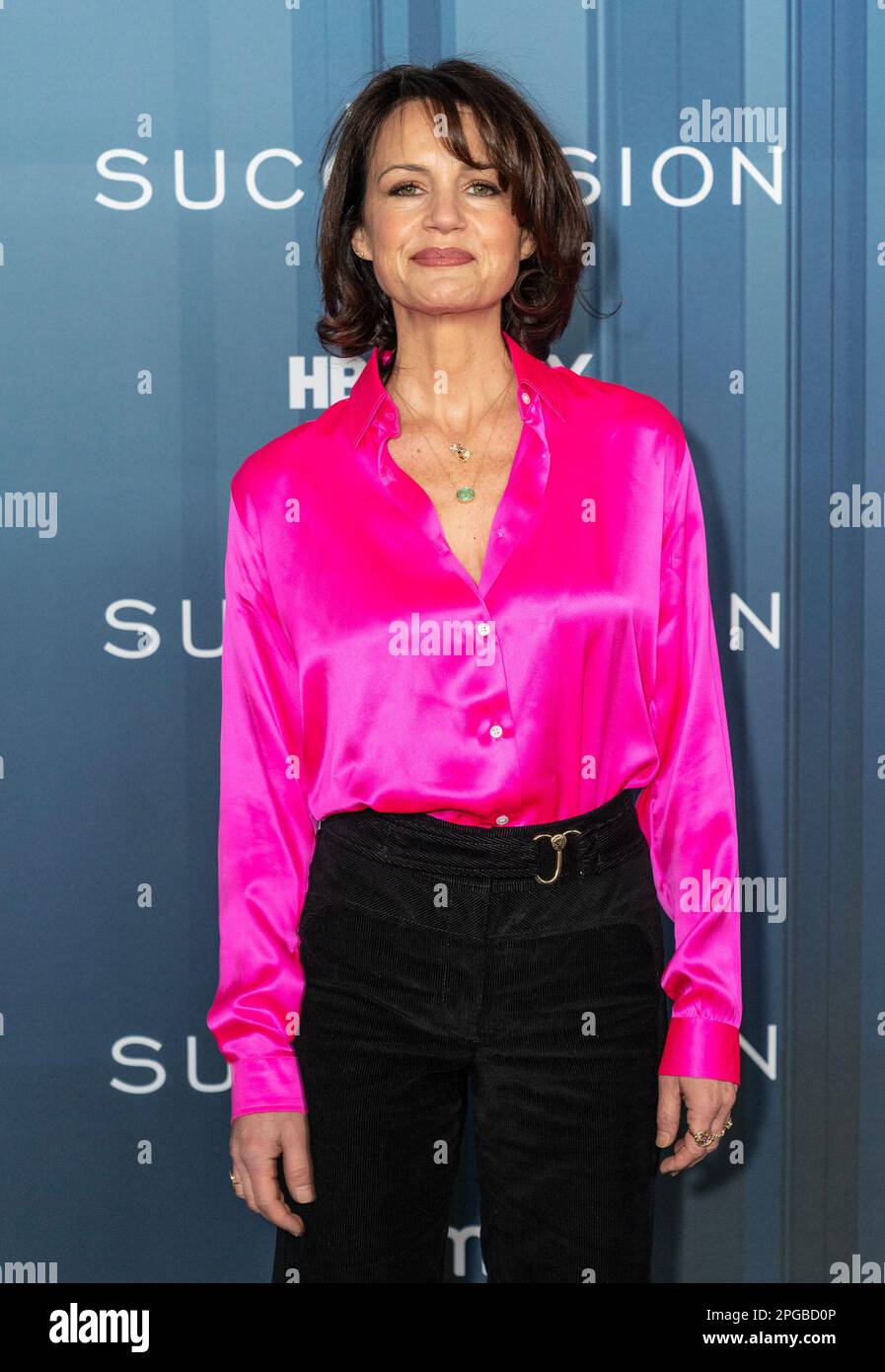 March 20, 2023, New York, New York, United States: Carla Gugino attends ...