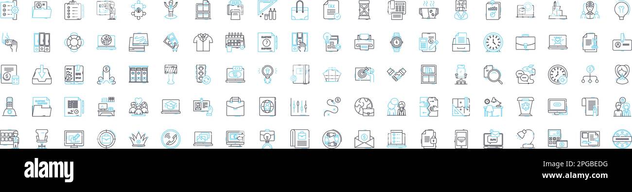 Corporate structure vector line icons set. Organisation, Hierarchy ... Corporate structure vector line icons set. Organisation, Hierarchy ...
