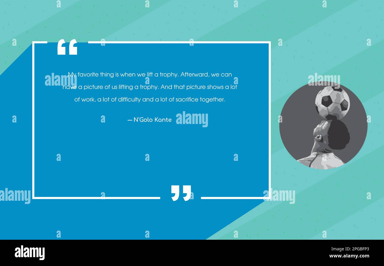 Ngolo kante poster hi-res stock photography and images - Alamy