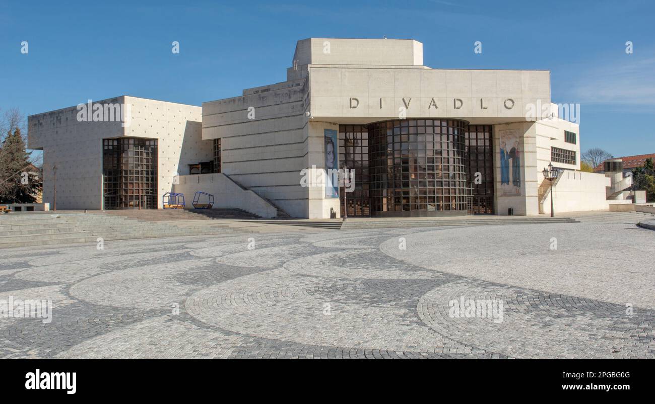 Nitra, Slovakia - March , 18, 2023 : The Andrej Bagar Theatre ( Divadlo ...