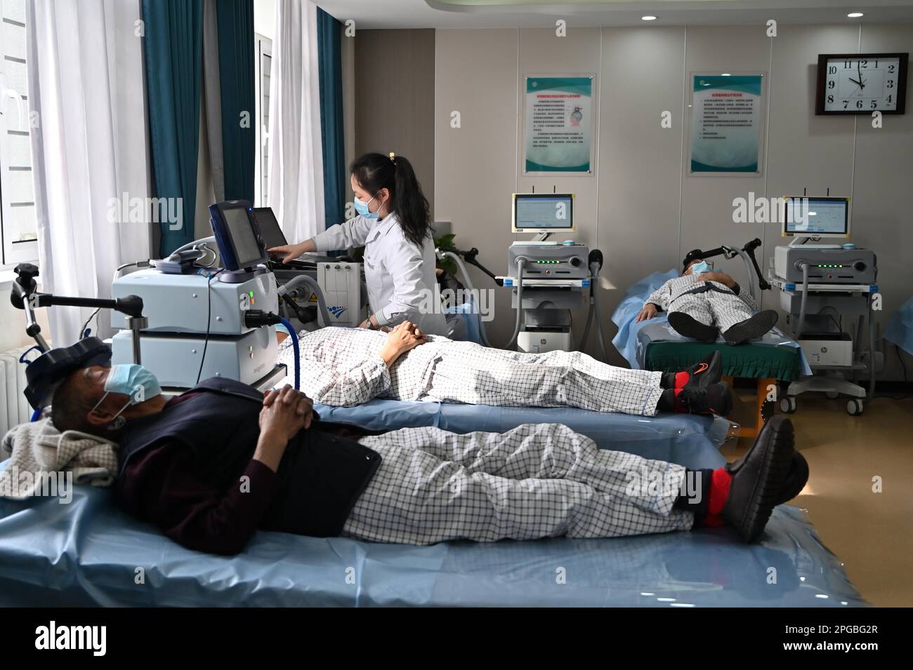 **CHINESE MAINLAND, HONG KONG, MACAU AND TAIWAN OUT** Patients receive ...