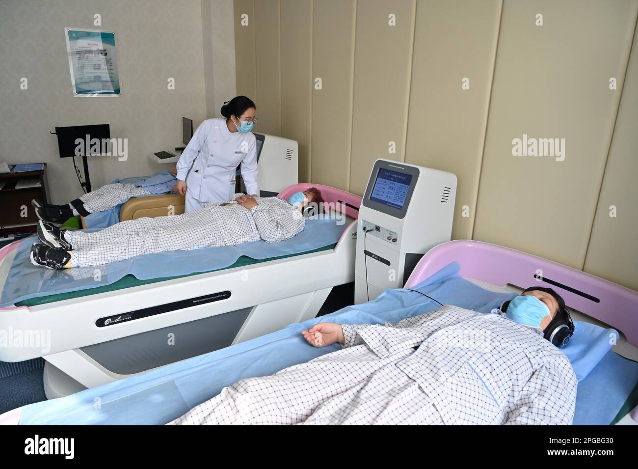 **CHINESE MAINLAND, HONG KONG, MACAU AND TAIWAN OUT** Patients receive ...