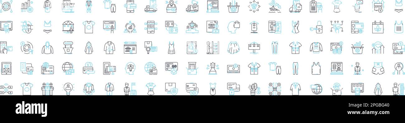 Sales marketing vector line icons set. Marketing, Sales, Promotion ...