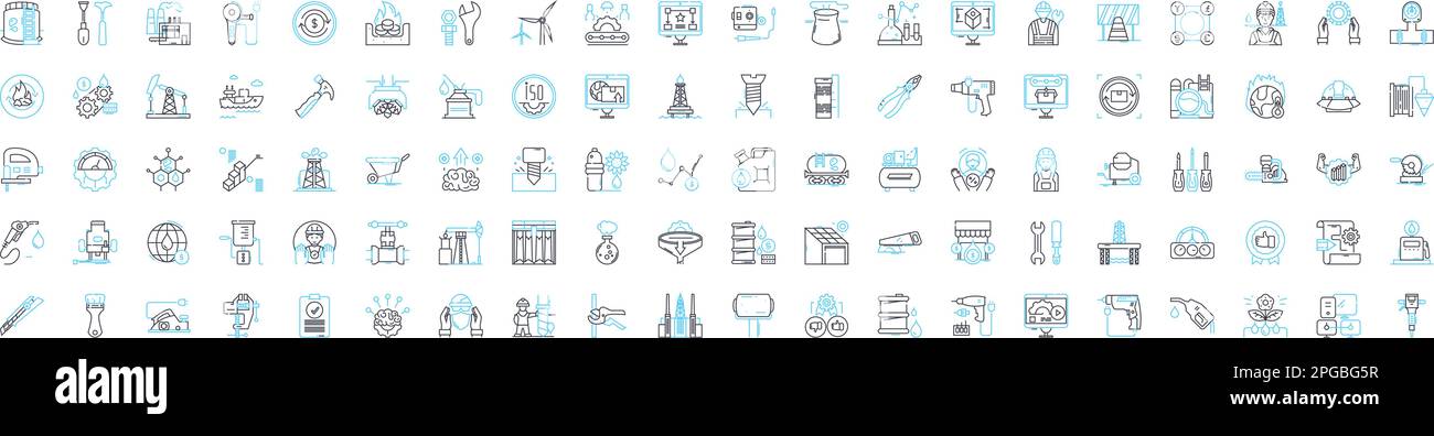 Machine Learning Vector Line Icons Set Machine Learning Artificial Intelligence Algorithm