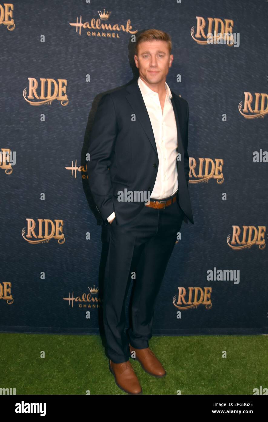 West Hollywood, California, USA 21st March 2023 Actor Tyler Jacob Moore ...