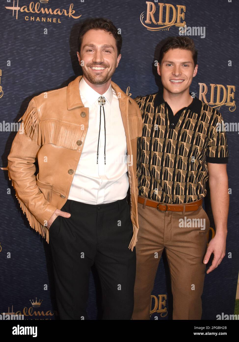 West Hollywood, California, USA 21st March 2023 Actor Jake Foy and ...